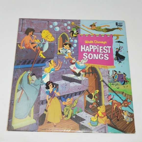 Disney | Media | Vintage Walt Disneys Happiest Songs Julie Andrews ...